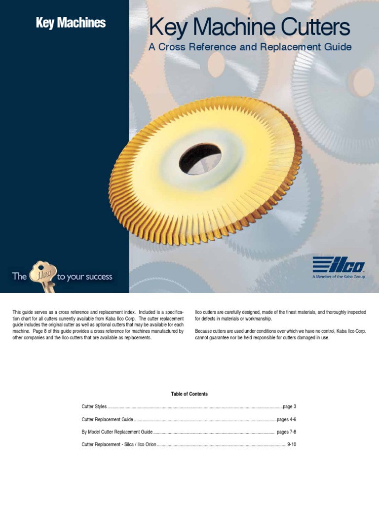 Key Machine Cutter Guide | PDF | Industrial Processes | Metalworking