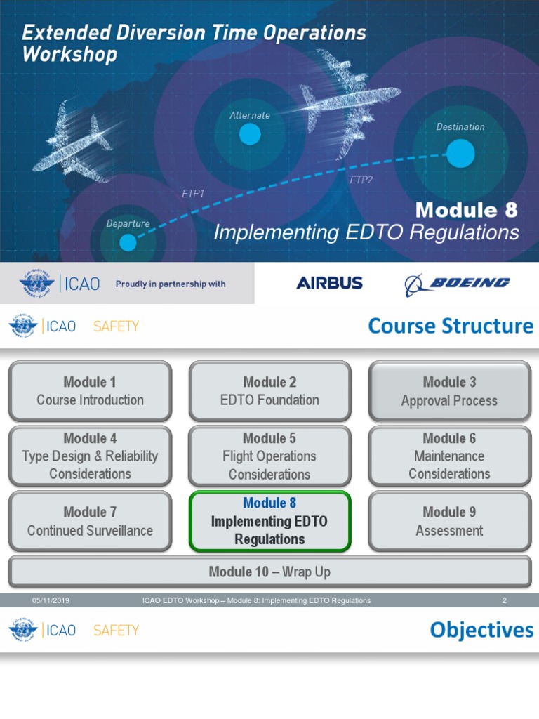 EDTO Module 8 - Implementing EDTO Regulations | PDF | Federal Aviation ...