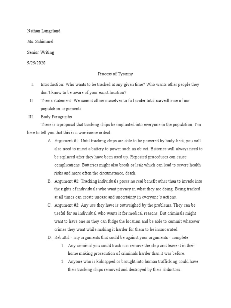 Commercial Outline | PDF