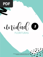 Florituras en Lettering: Guía Práctica | PDF