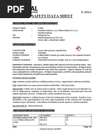 R134a Safety Data Sheet Overview | PDF