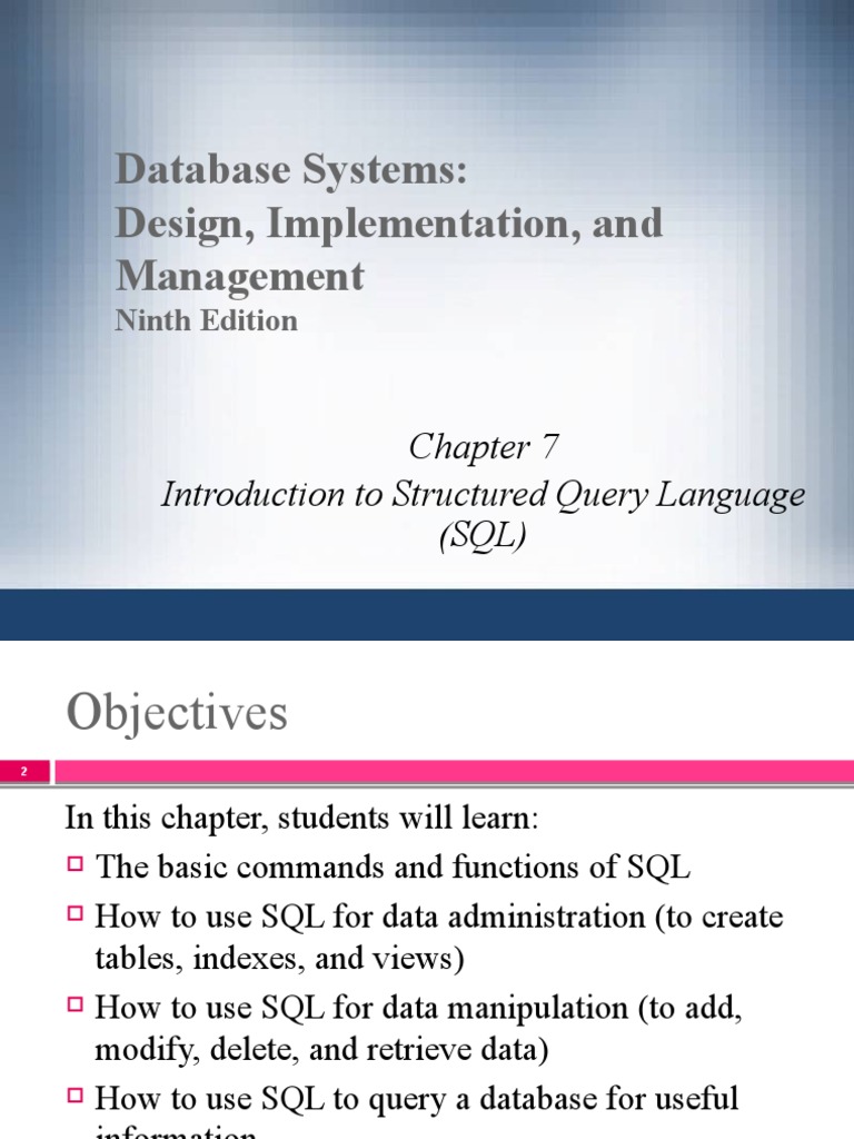 Introduction to SQL Commands | PDF | Relational Database | Sql