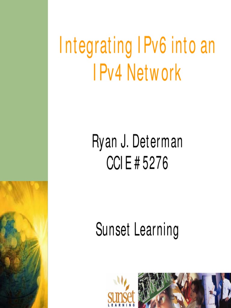 Integrating IPv6 Into An IPv4 | PDF | I Pv6 | Virtual Private Network