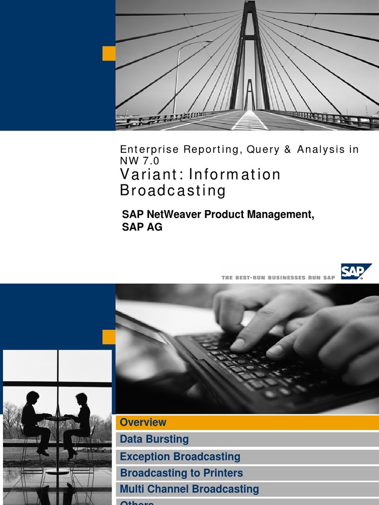 Sap Netweaver It Scenario Overview | PDF | Business Intelligence ...