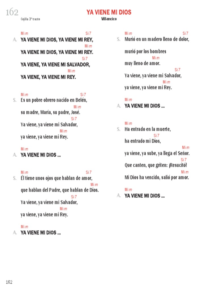 189.ya Viene Mi Dios | PDF | Religión y creencia