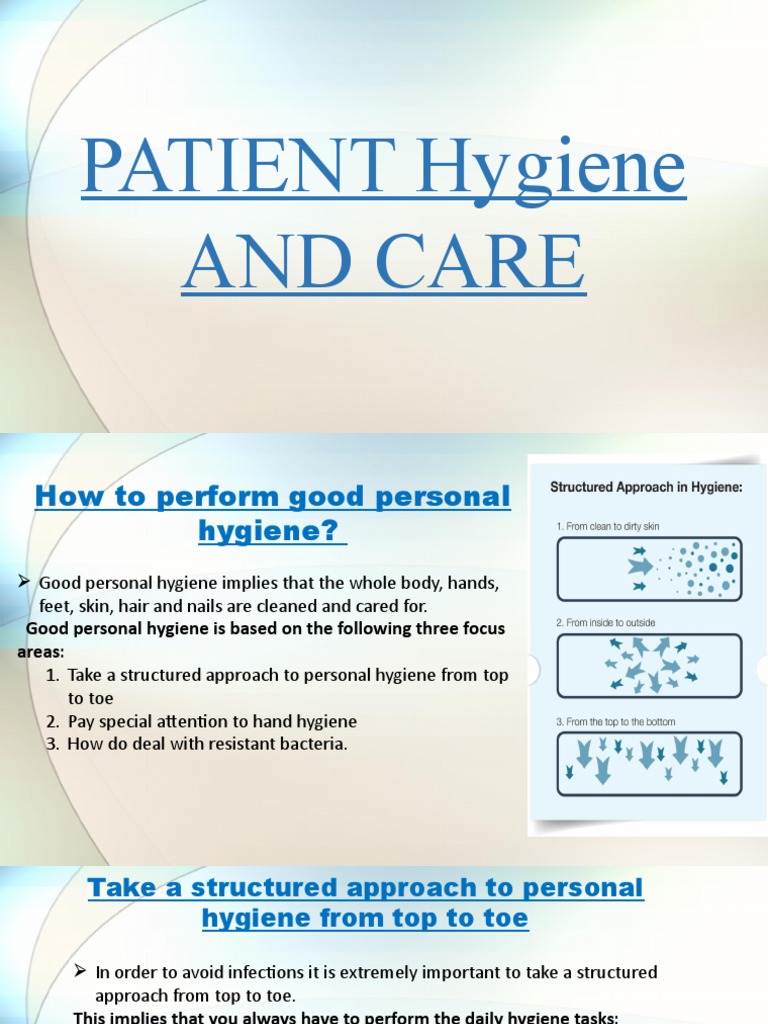 PATIENT Hygiene AND CARE | PDF | Shaving | Hygiene