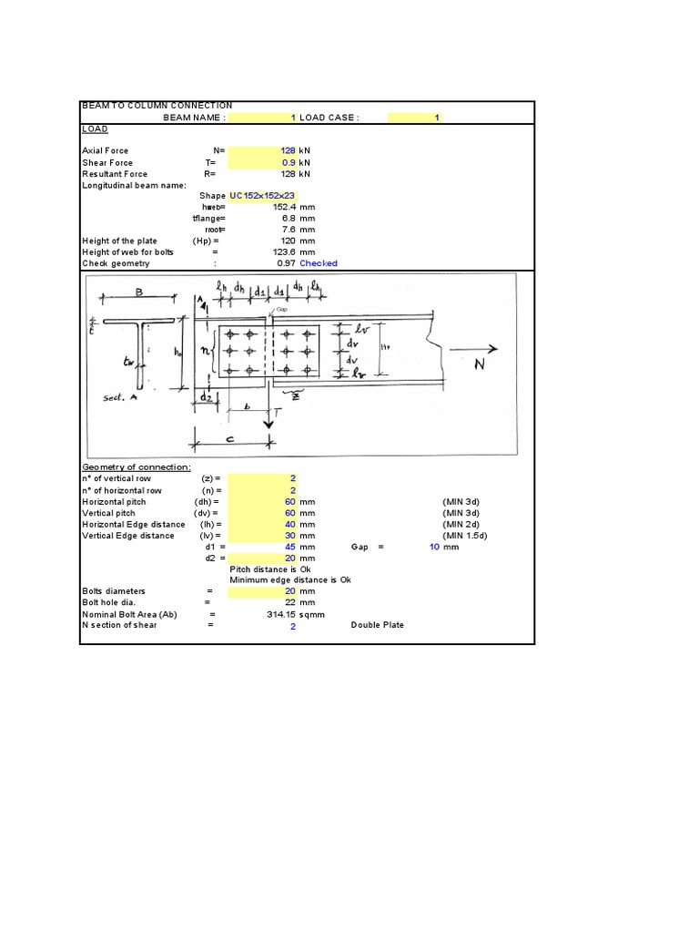 Shear Connections AISC 360 | PDF | Screw | Bending