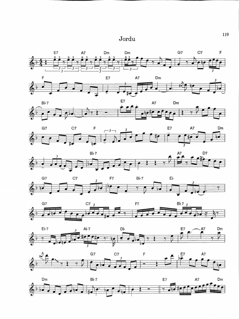 Clifford-Brown-Complete-Transcriptions-Marc-Lewis Dragged | PDF