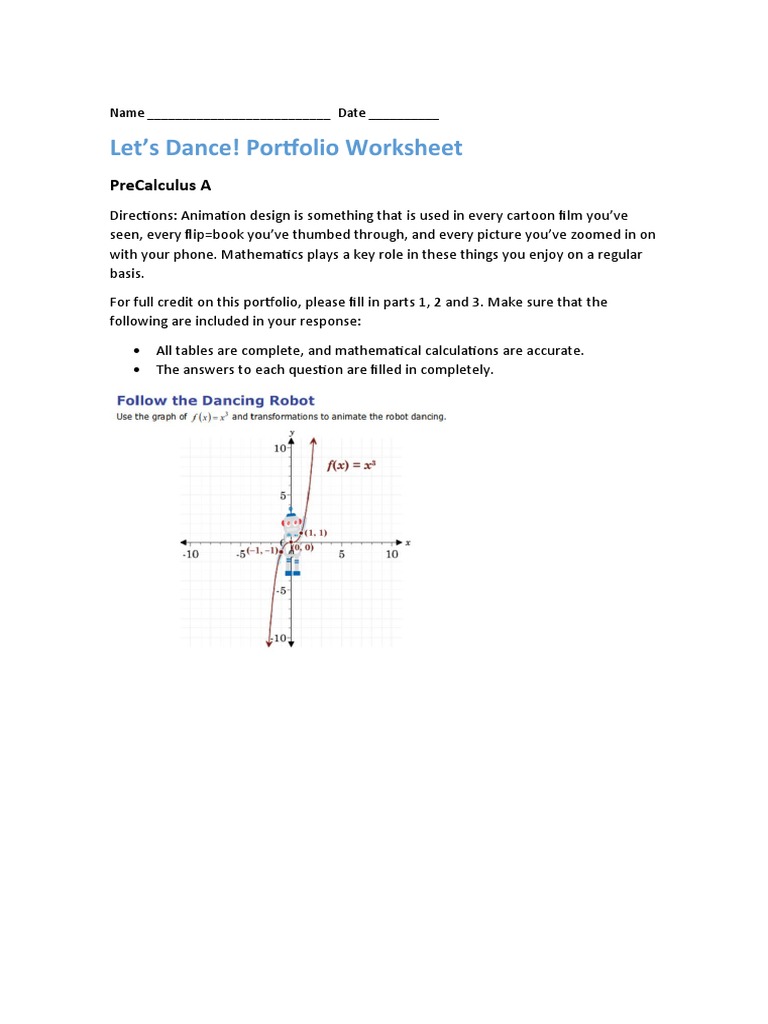 Modified Portfolio Unit 3 Let - S Dance Portfolio F2020 | PDF ...