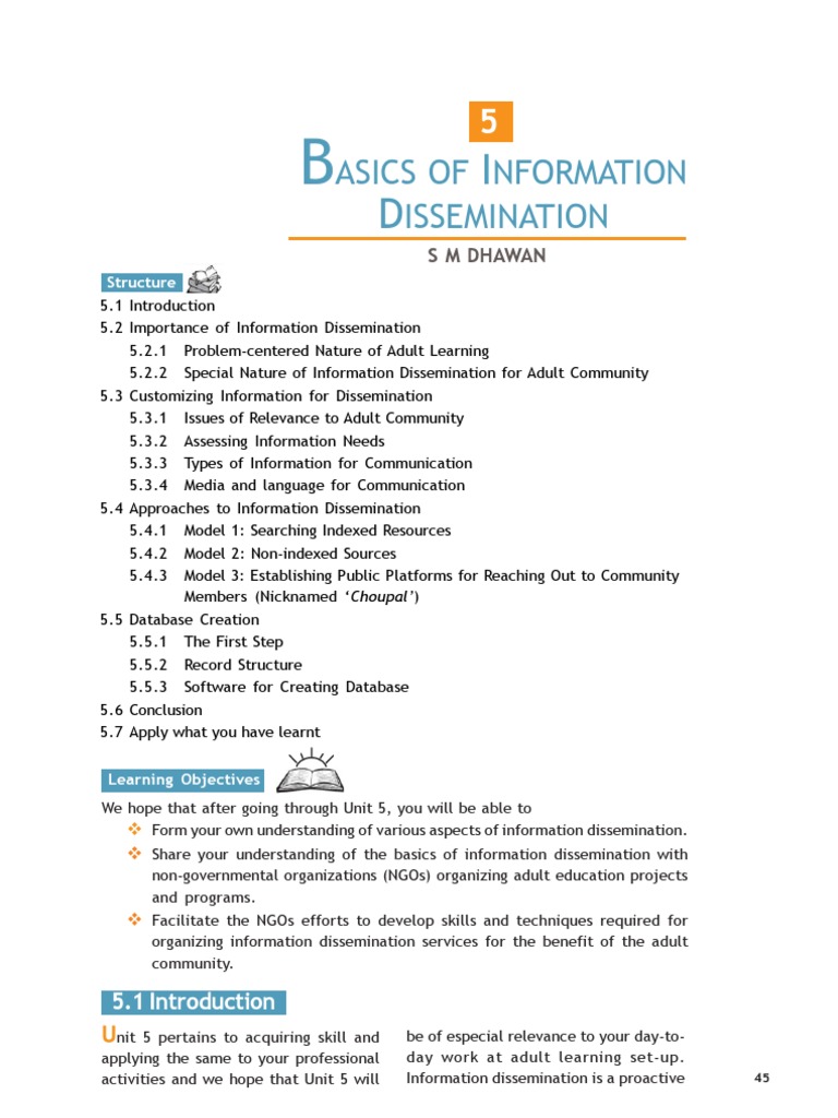 Basics of Information Disssemination | PDF | Digital Library | Cataloging