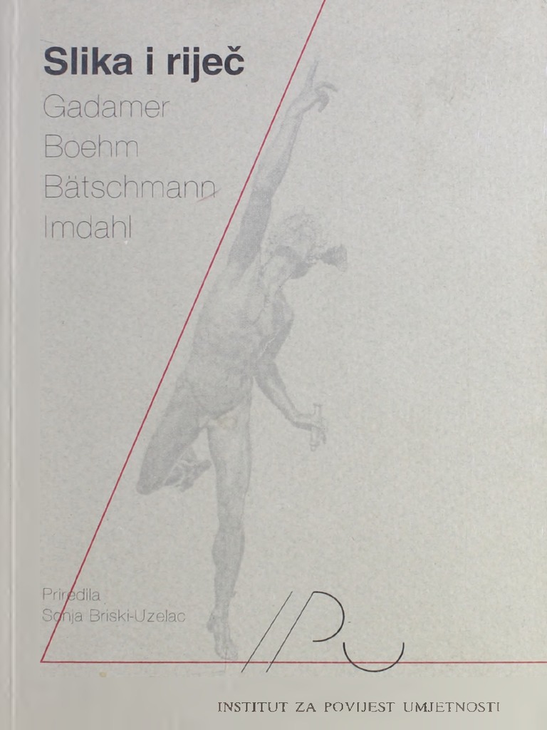 Slika I Rijec - Uvod U Povijesnoumjetnicku Hermenautiku - Sonja Briski ...