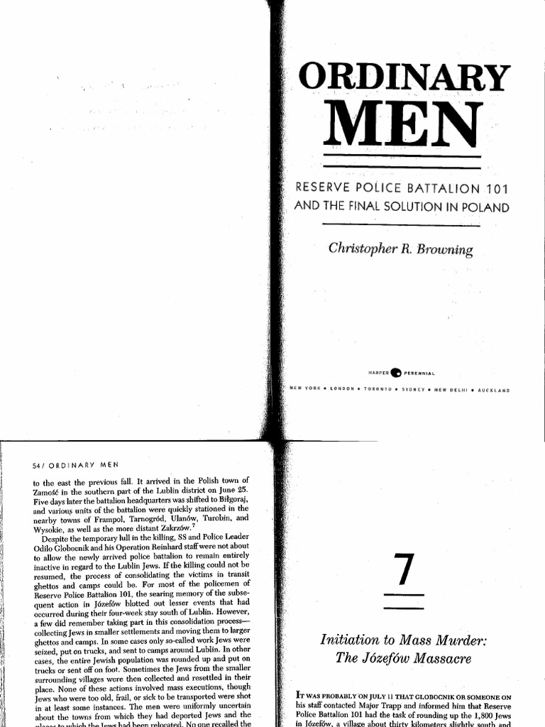 Browning. Ordinary Men | PDF