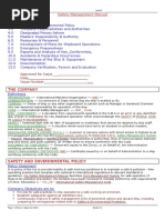 ISM DOC Audit Checklist PDF | PDF | Audit | Risk