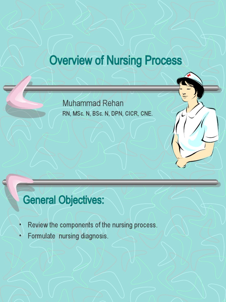 Overview of Nursing Process: Muhammad Rehan | PDF | Medical Diagnosis ...