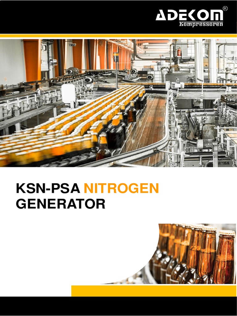 Adekom Ksn-Psa Nitrogen Generator - en | PDF | Adsorption | Gases