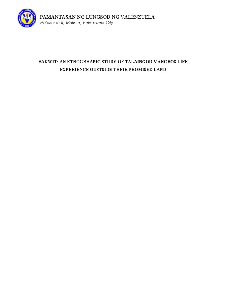 PR1 RESEARCH Chapter 1 | PDF | Philippines