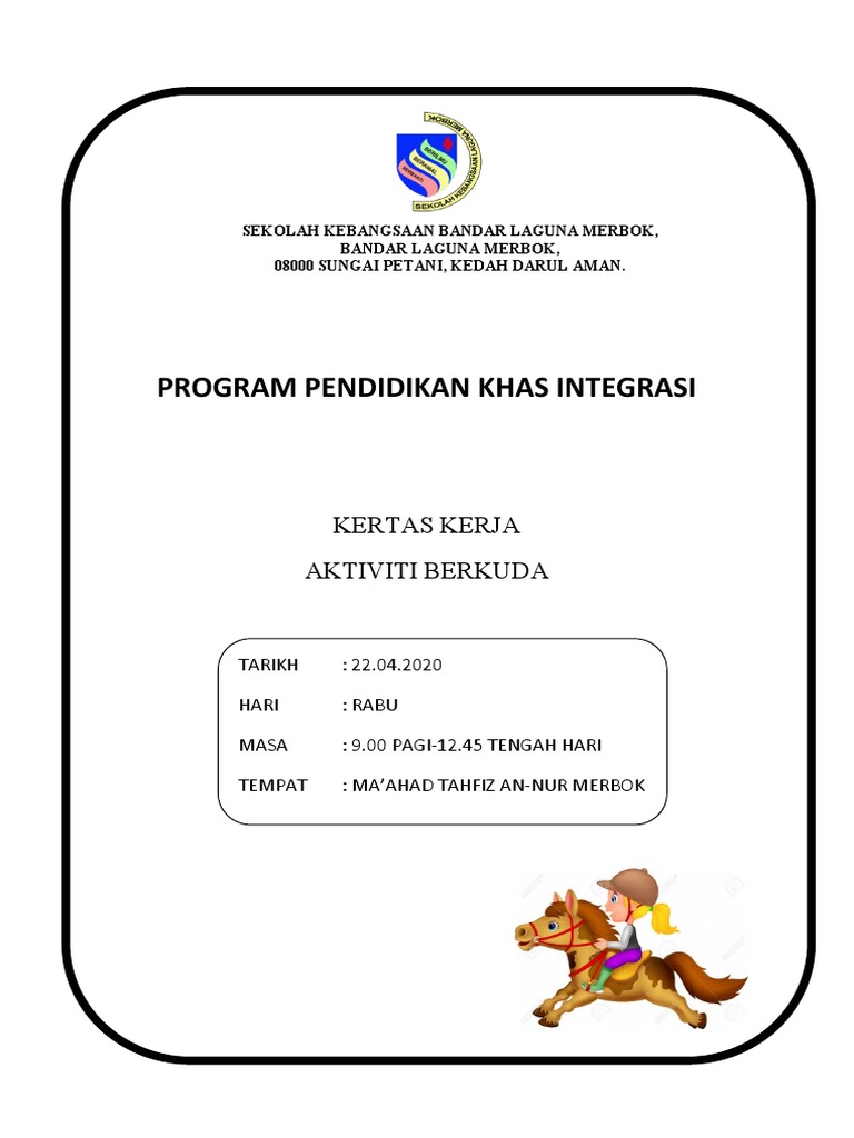 K.KERJA AKTIVITI Berkuda 2020 | PDF