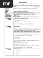 Lesson Plan Math Grade 1 | PDF | Teaching Mathematics | Behavior ...