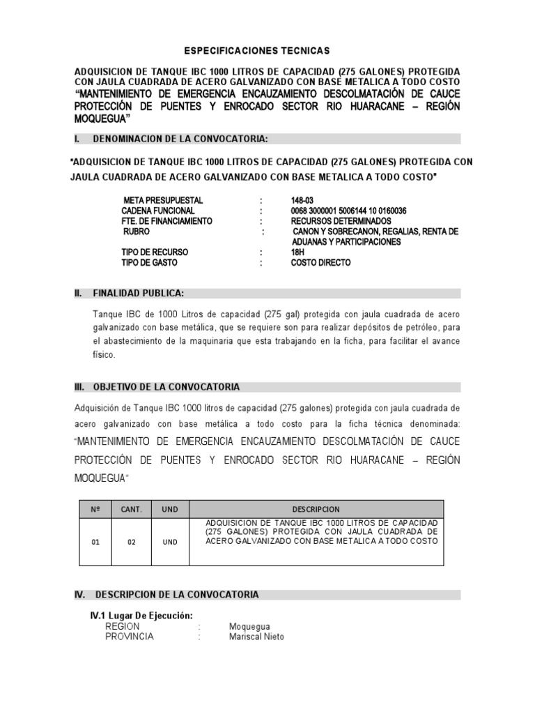 Esp - Tec. TDR Chavos | PDF | Química | Materiales