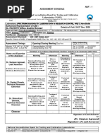 Iso 17025 Internal Audit Check List | PDF