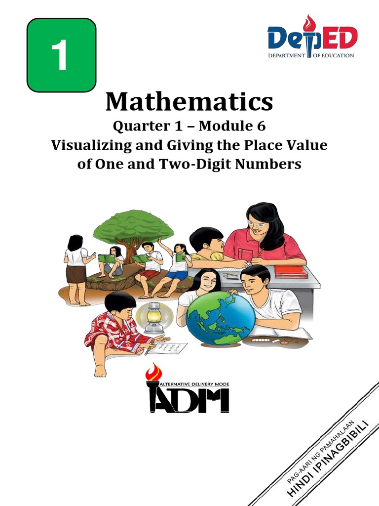 Grade 1 Math W6A SLM | PDF