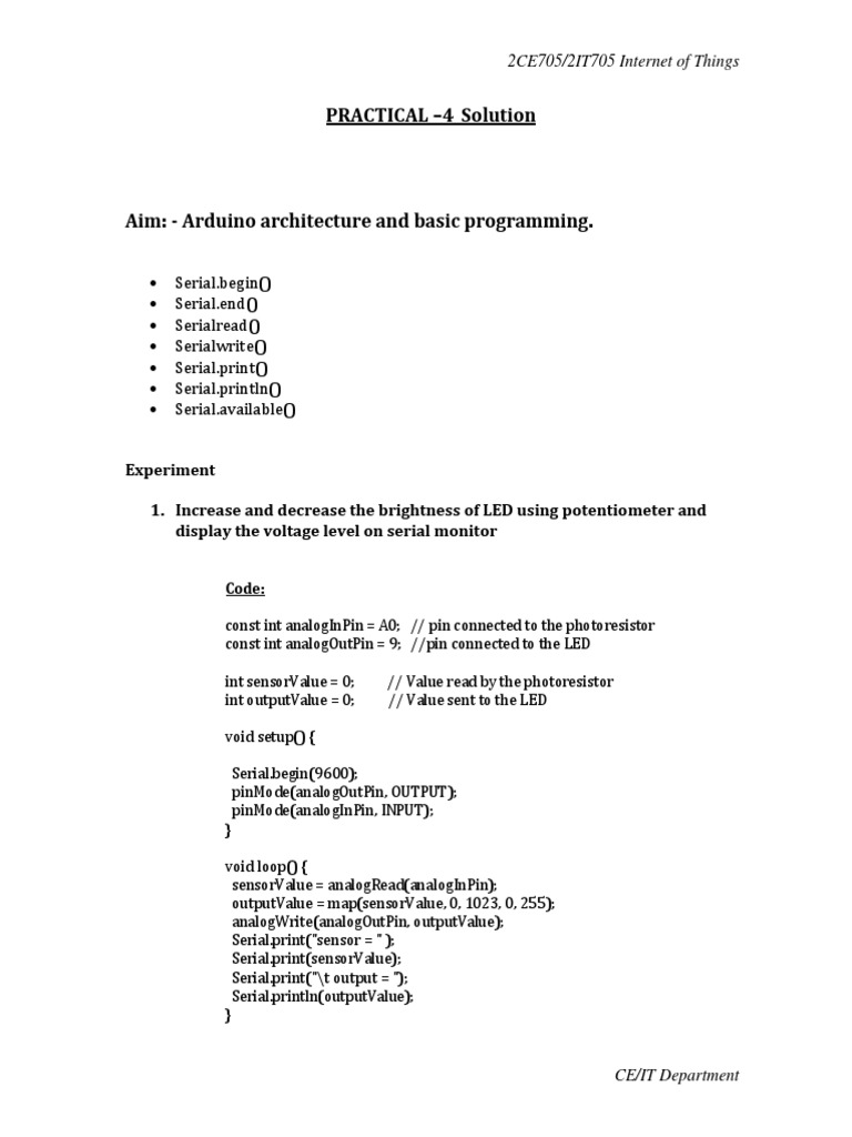 Solution LAB4 IOT | PDF | Computer Engineering | Computing