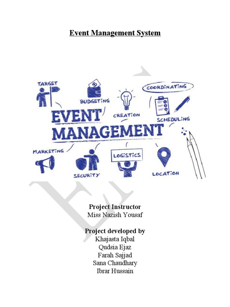 Event Management System: Project Instructor | PDF | Backup | Databases
