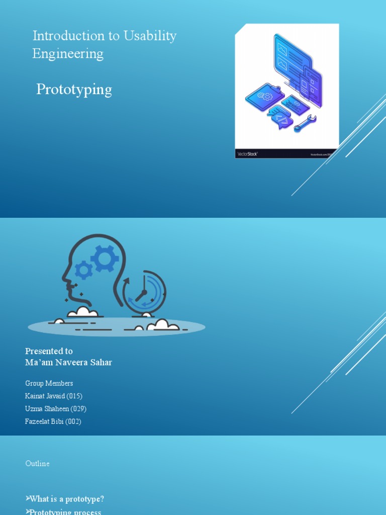 Introduction To Usability Engineering Presentation | PDF | Software Prototyping | Prototype