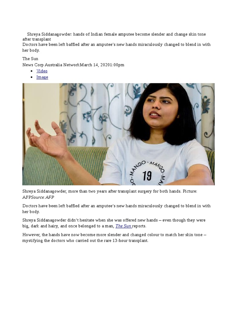 Medical Wonder | Download Free PDF | Amputation | Organ Transplantation