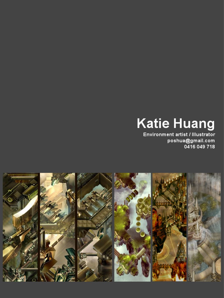 Katie Huang: Environment Artist Portfolio | PDF