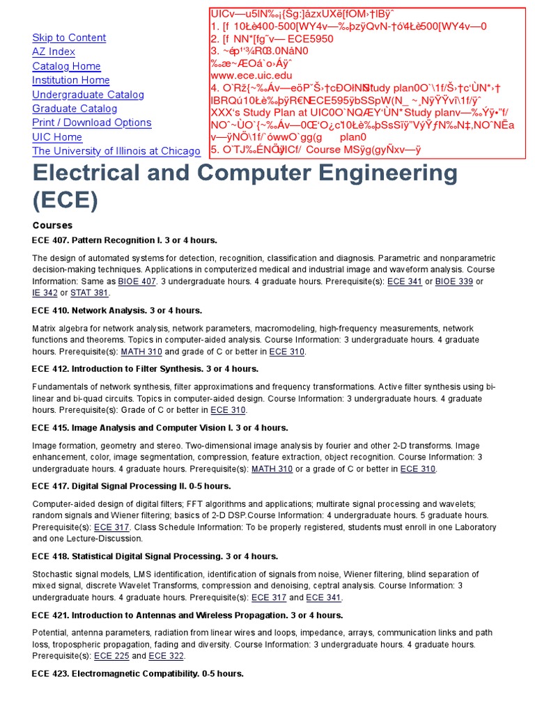 Courses-Graduate 2020 ECE | PDF | Hardware Description Language ...