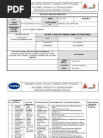 JSA For Dismantel of Structure | PDF | Demolition | Safety