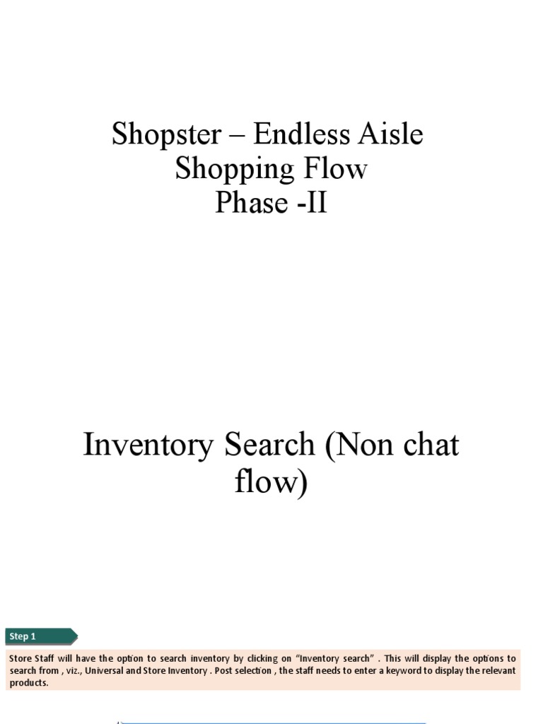 Shopster Inventory Search Guide | PDF | Internet Bot | Information ...