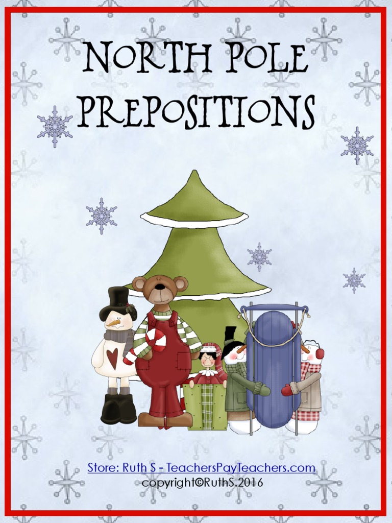 North Pole Prepositions | PDF | Santa Claus | Verb