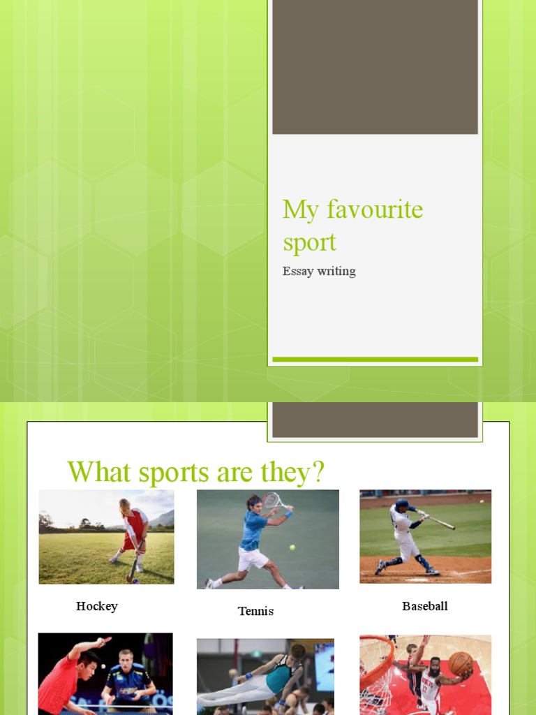 My Favourite Sport: Essay Writing | PDF | Swimming | Sports