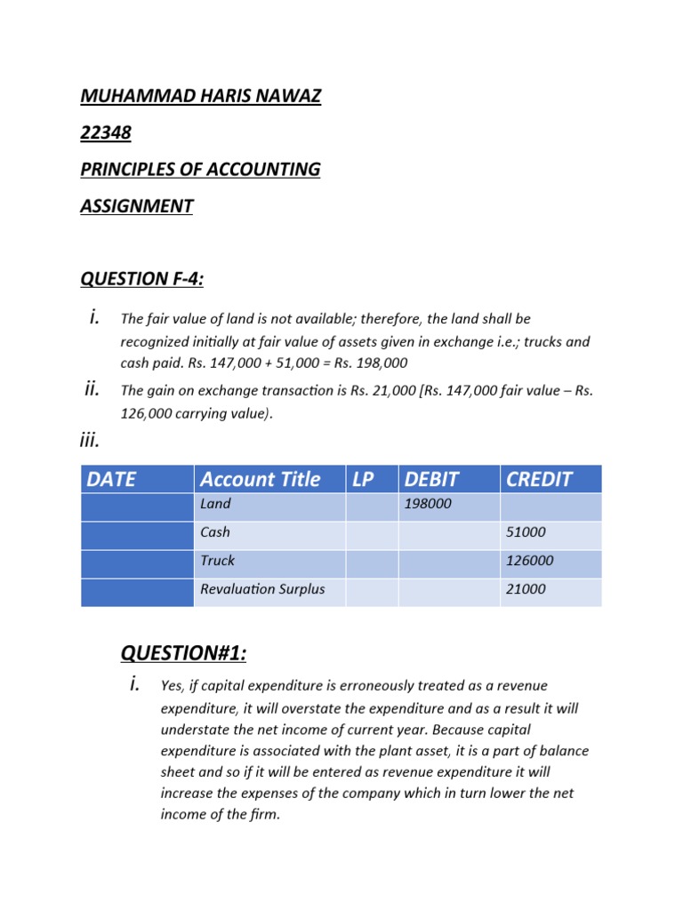 Principles of Accounting | PDF | Book Value | Depreciation