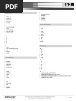 B1PLUS UNIT 6 Test Answer Key Higher | PDF | Learning | Cognition