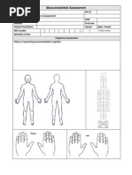 Nordic Musculoskeletal Questionnaire Form PDF | PDF