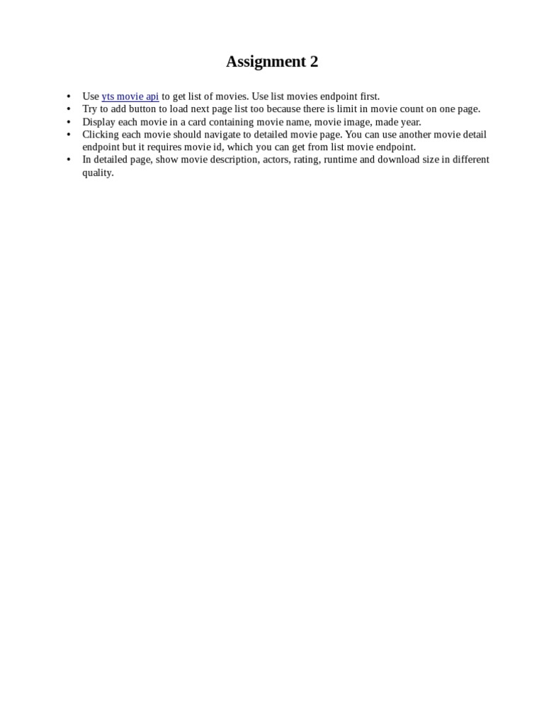 Flutter Assignment 2 PDF | PDF