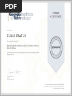 Coursera Certificate PDF | PDF