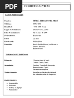 CURRICULUM VITAE BASICO Paola | PDF