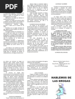 Infografia Drogas | PDF | La dependencia de sustancias | Enfermedades y trastornos