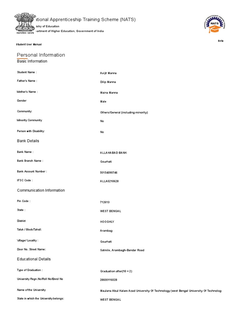 National Apprenticeship Training Scheme (NATS) | PDF | Information Age ...