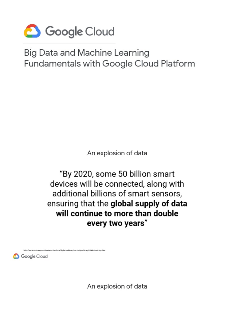 BDML - v2.1 - PDF - Module 1 - Introduction To Google Cloud Platform | PDF | Cloud Computing ...