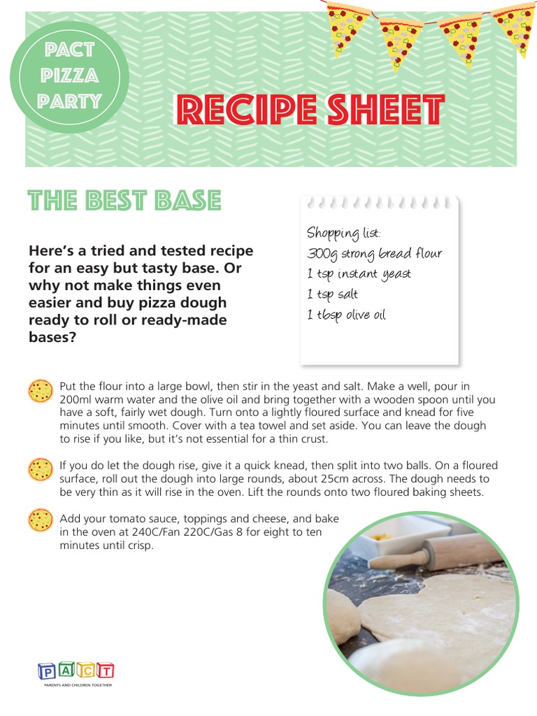 Pizza Recipes Pdf Download Free Pdf Pizza Dough