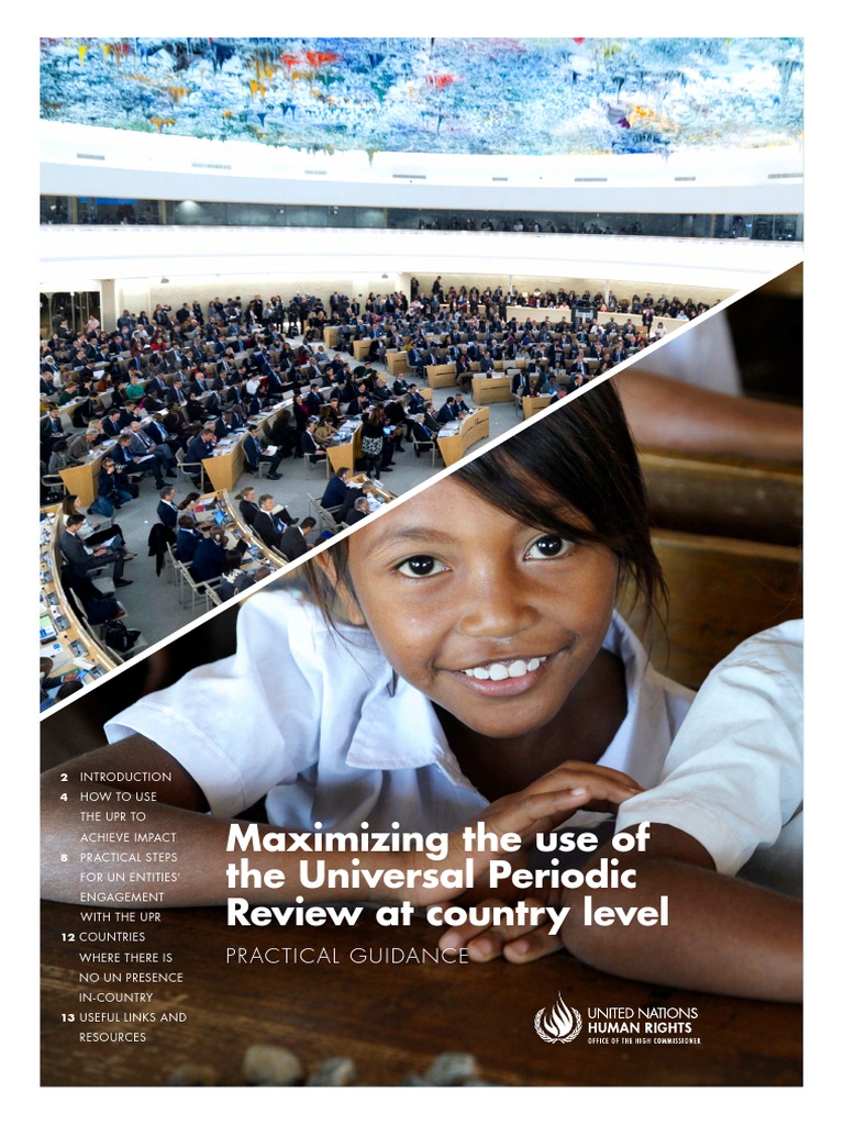 UPR Practical Guidance | PDF | Government And Personhood | Applied Ethics