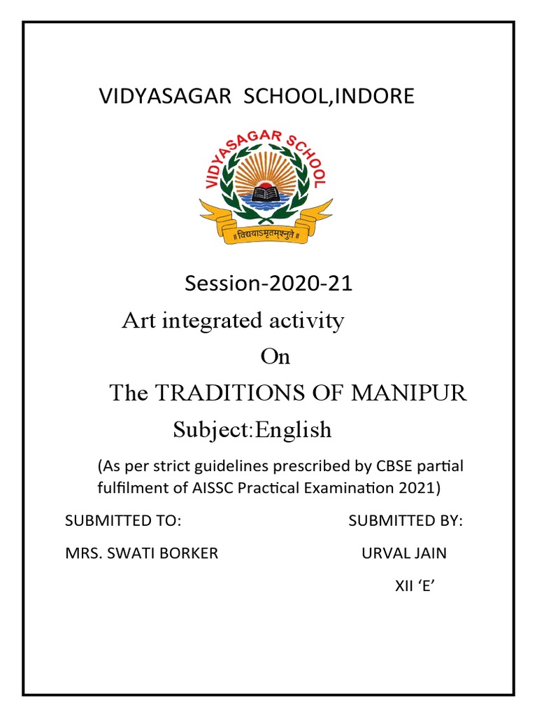 English Art Integrated Project | PDF