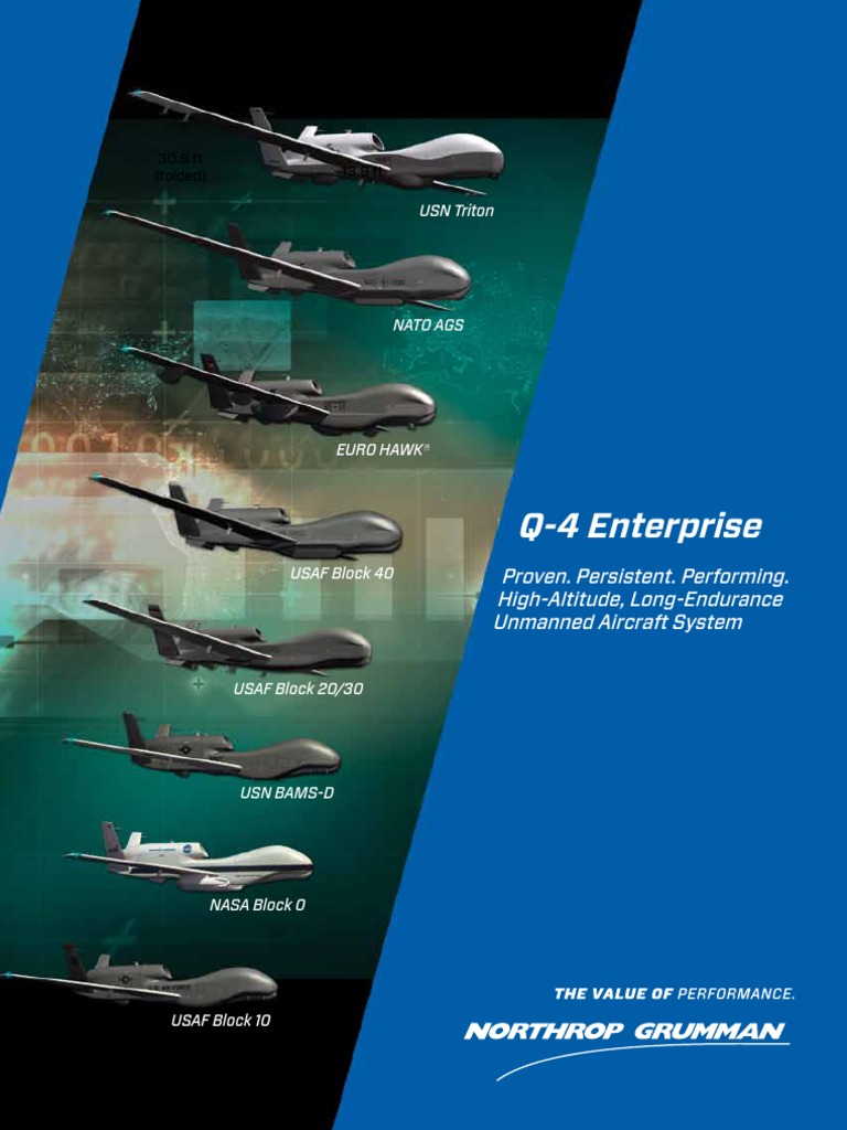 Global Hawk Drone Brochure PDF | PDF | Aerospace Engineering | Military ...