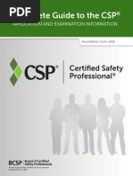 CSP Exam Study Guide | PDF | Occupational Hygiene | Safety
