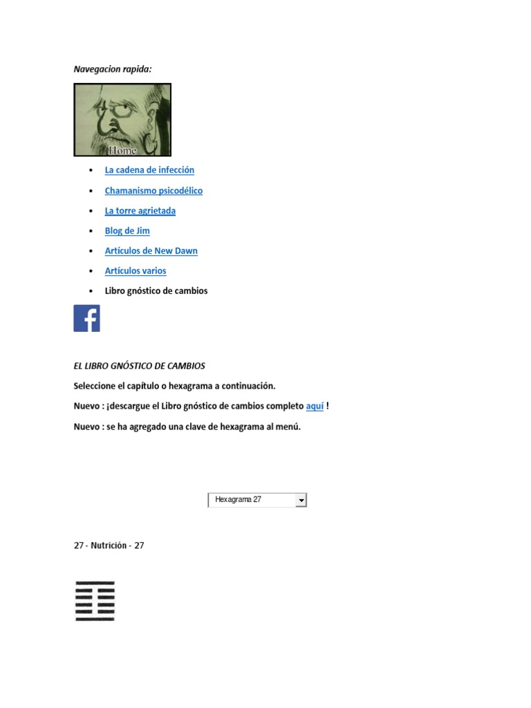 Hexagrama 27 | PDF | Psique (psicología) | Nutrición